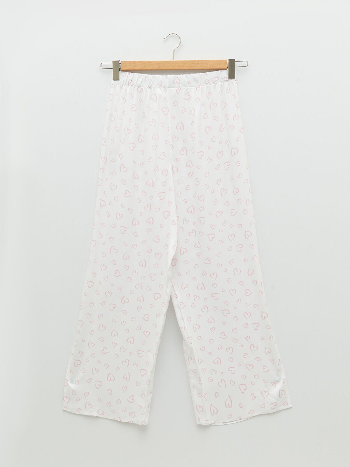 LCW DREAM Beli Lastikli Desenli Viskon Kadın Pijama Alt