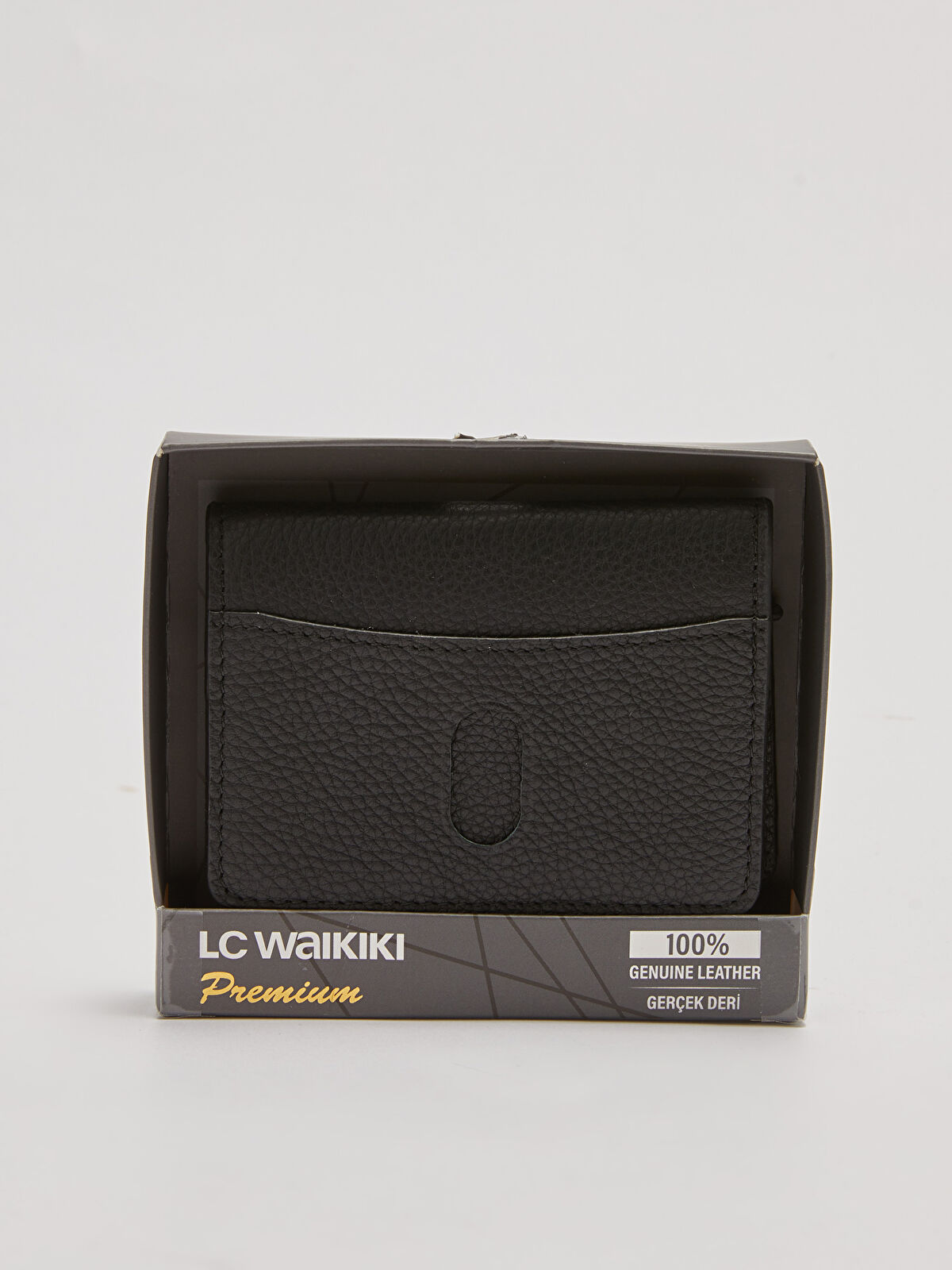Hakiki Deri Erkek Cüzdan ve Kartlık