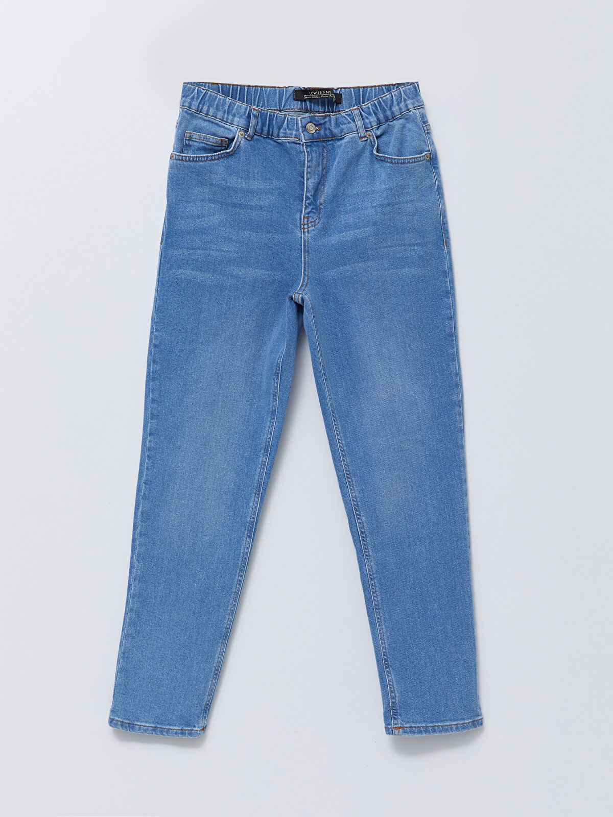 MODEST Standart Fit Cep Detaylı Kadın Rodeo Jean Pantolon