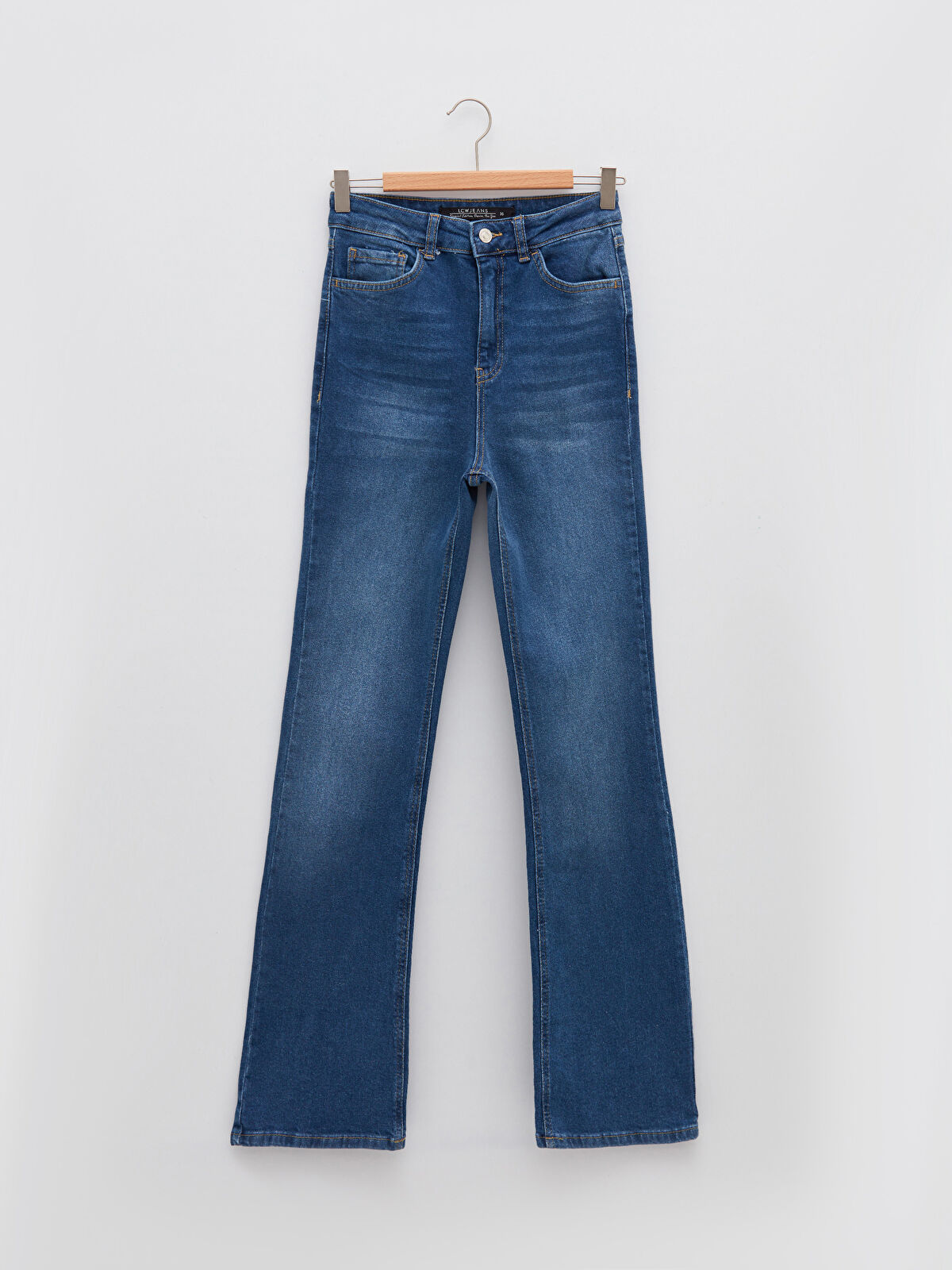 MODEST Normal Bel Slim Fit Cep Detaylı Kadın Jean Pantolon