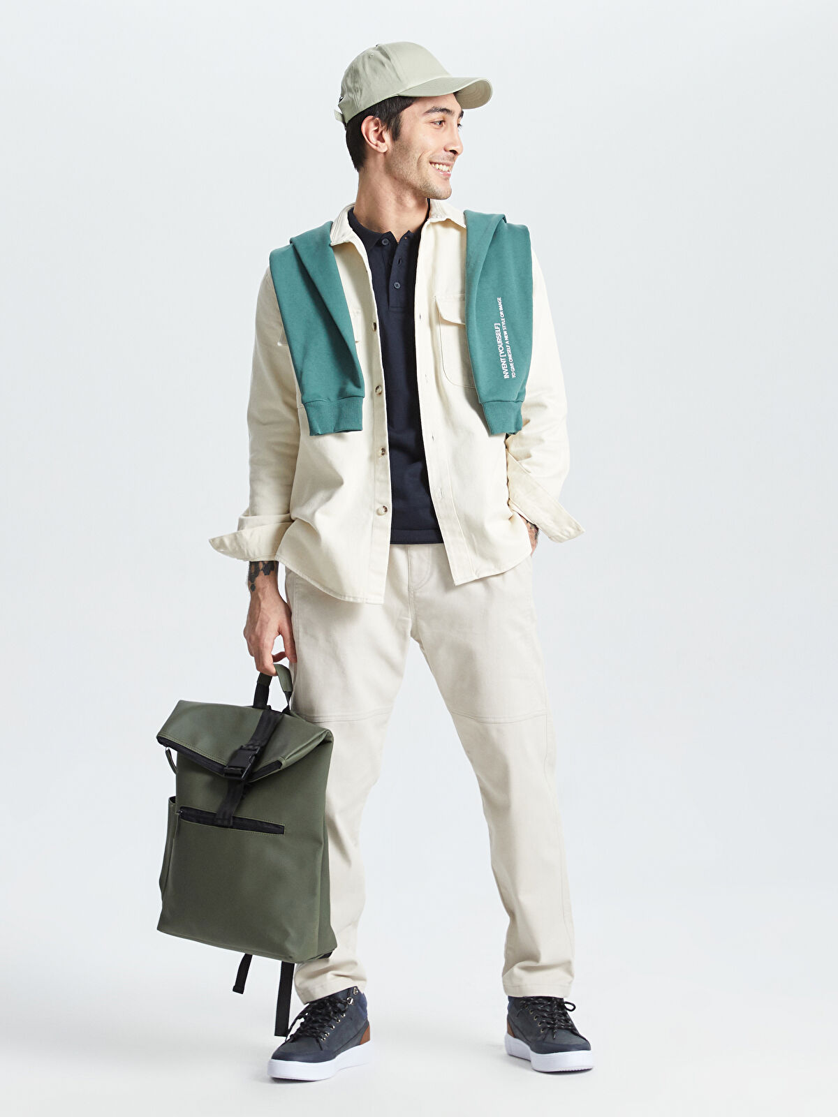 LCW CASUAL Regular Fit Gabardin Erkek Pantolon