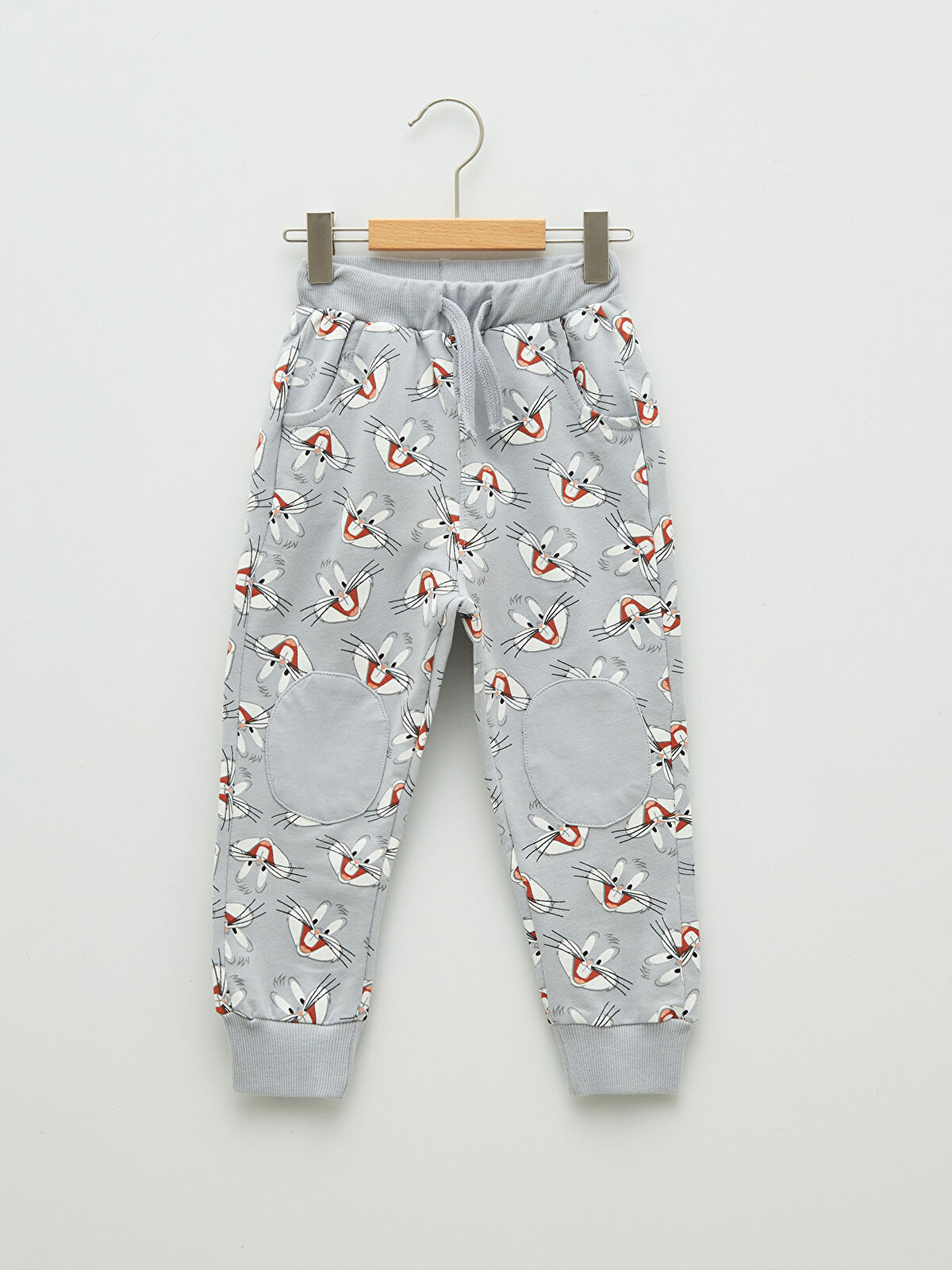 Beli Lastikli Looney Tunes Baskılı Erkek Bebek Eşofman Alt