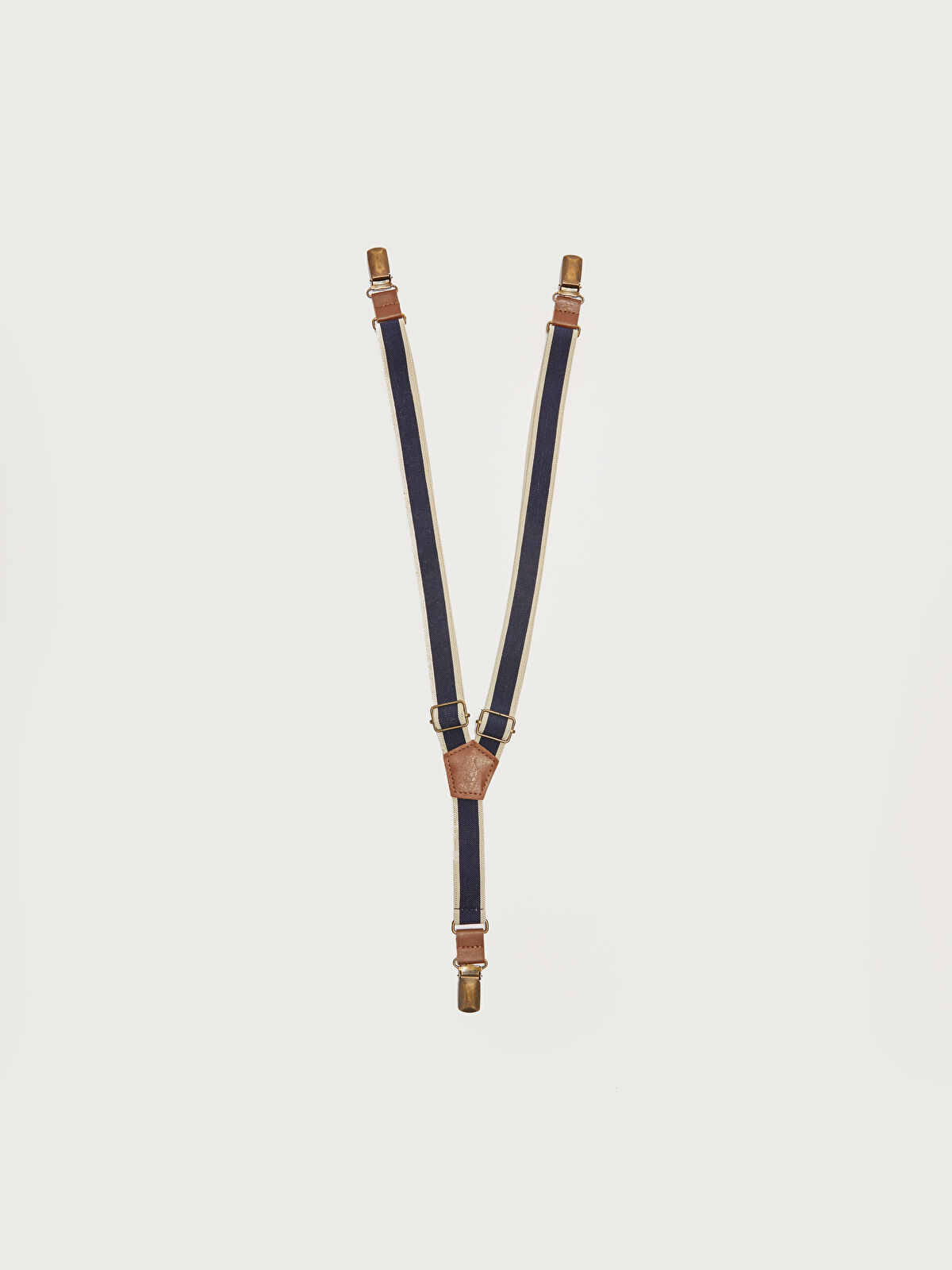 Renk Bloklu Erkek Çocuk Pantolon Askısı