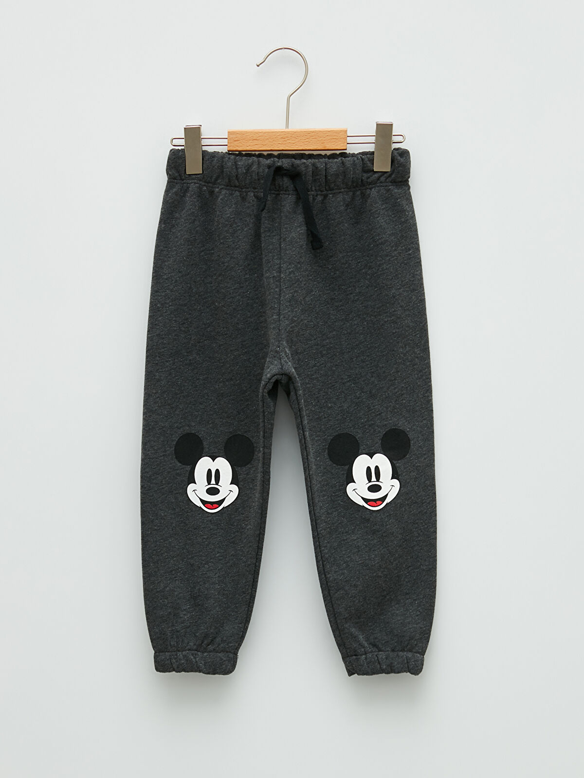 Beli Lastikli Mickey Mouse Baskılı Erkek Bebek Eşofman Alt