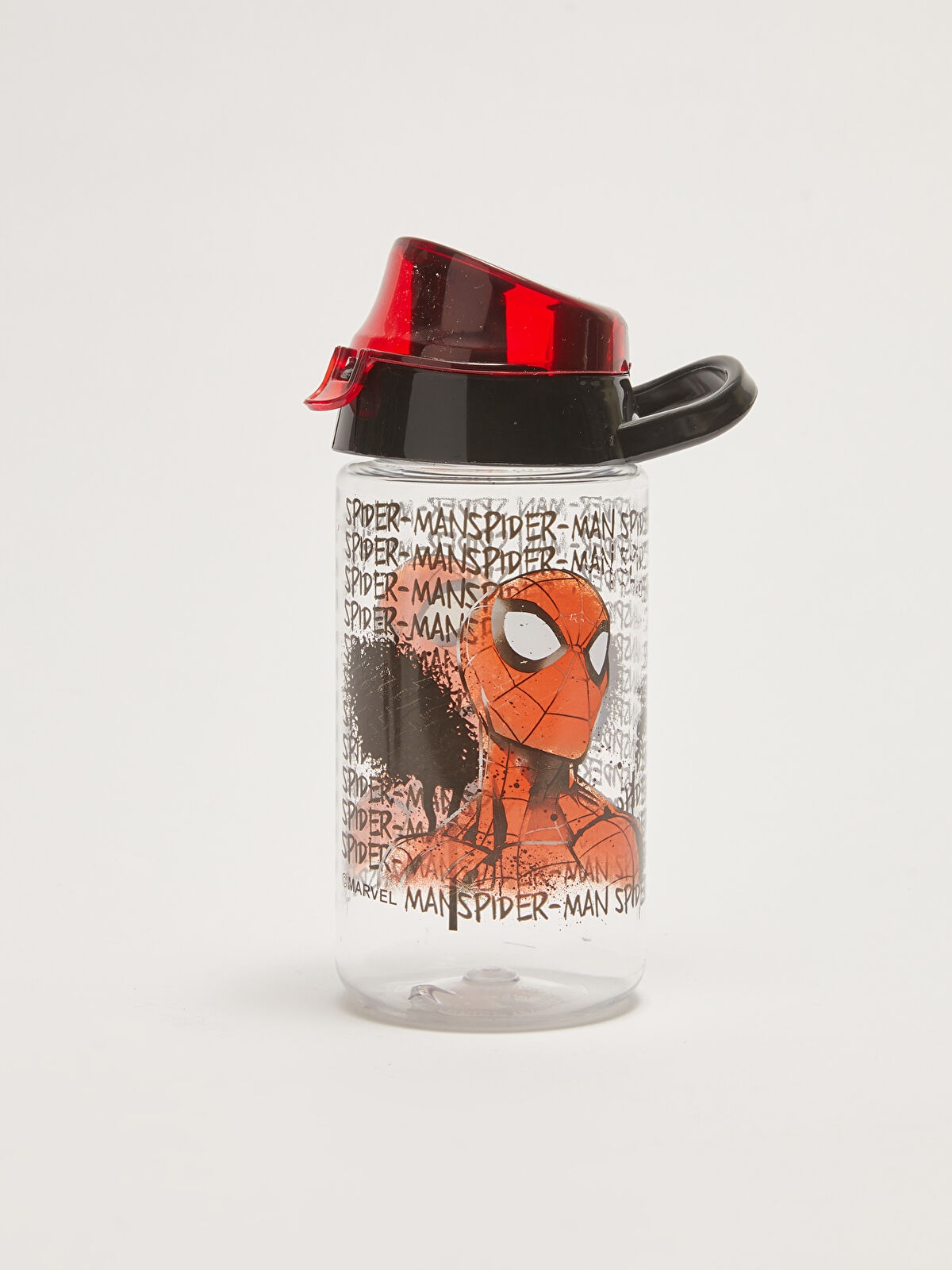 Spiderman Lisanslı Kapaklı Erkek Çocuk Suluk