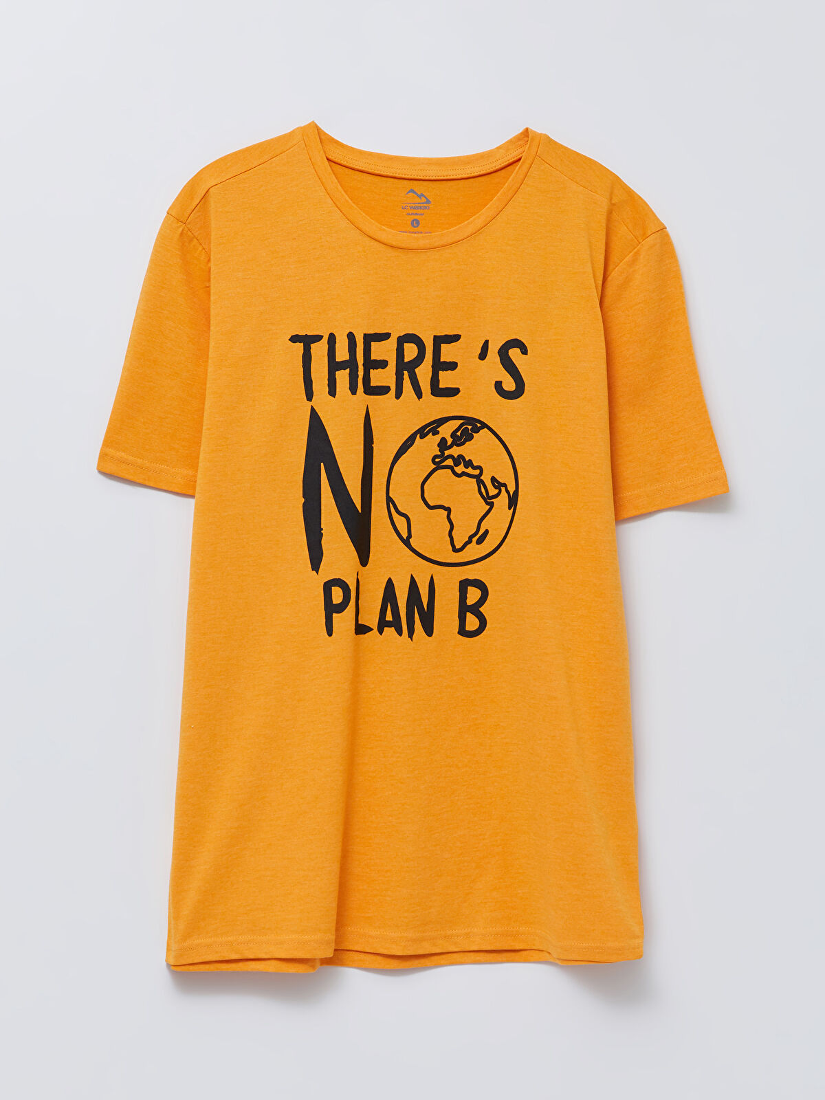 Outdoor Bisiklet Yaka Kısa Kollu Baskılı Erkek Tişört