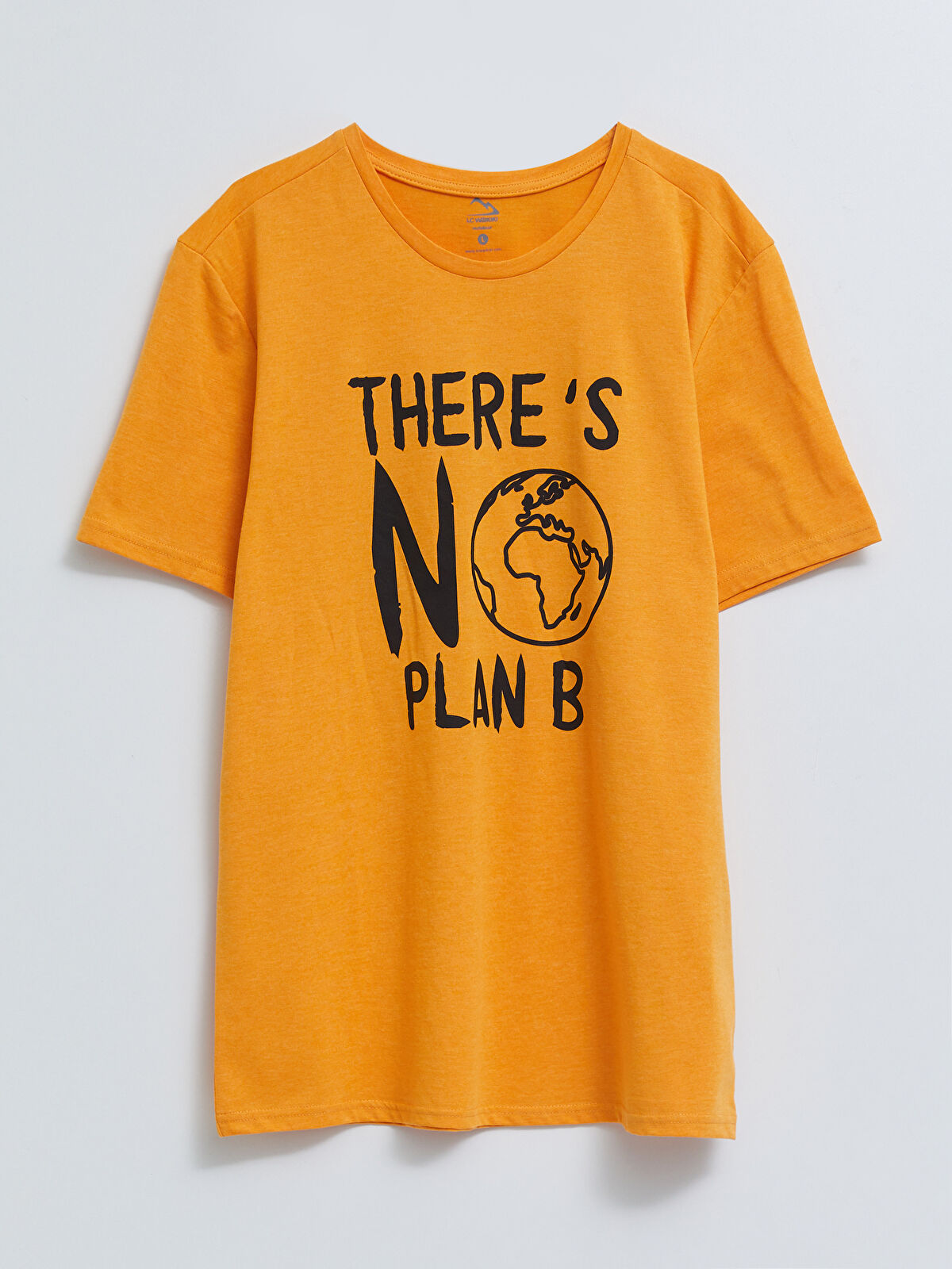 Outdoor Bisiklet Yaka Kısa Kollu Baskılı Erkek Tişört