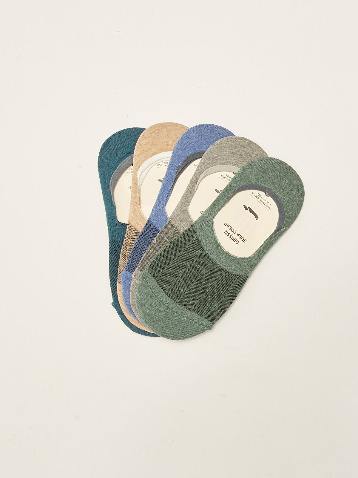 Desenli Erkek Babet Çorap 5'li