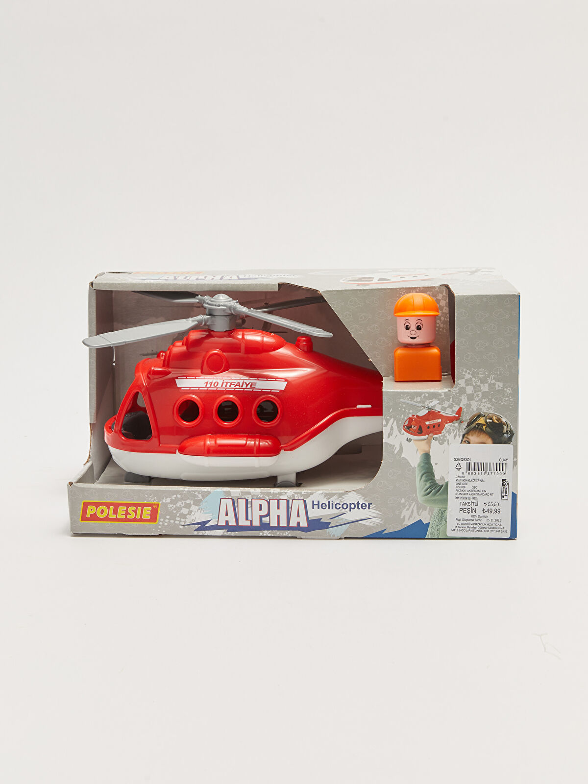 Oyuncak İtfaiye Helikopteri