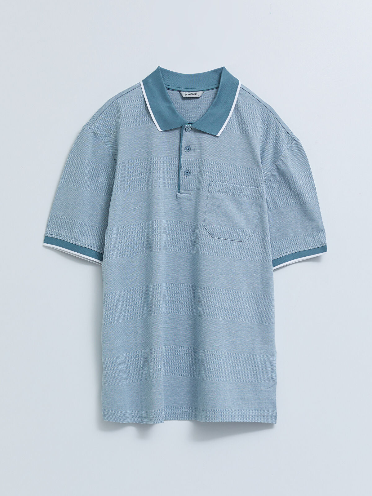 LCW CLASSIC Polo Yaka Kısa Kollu Erkek Merserize Tişört