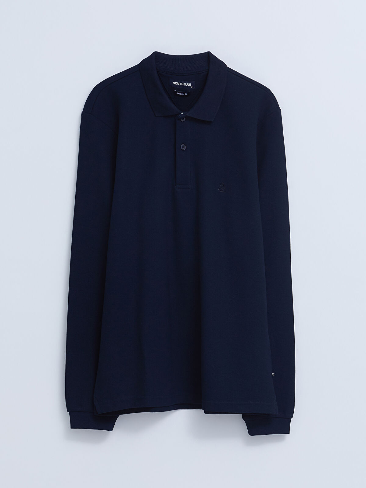 SOUTHBLUE Polo Yaka Uzun Kollu Erkek Sweatshirt