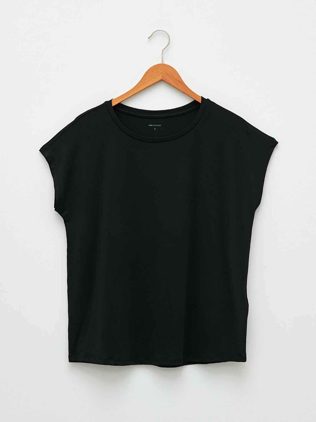 Bisiklet Yaka Baskılı Kısa Kollu Kadın Outdoor Tişört