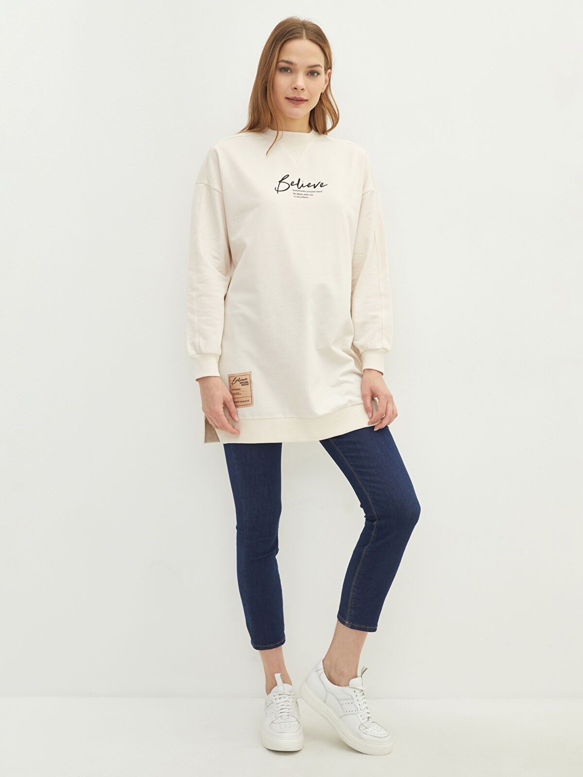 MODEST Slim Fit Cep Detaylı Rodeo Kadın Jean Pantolon MODEST Slim Fit Cep Detaylı Rodeo Kadın Jean Pantolon