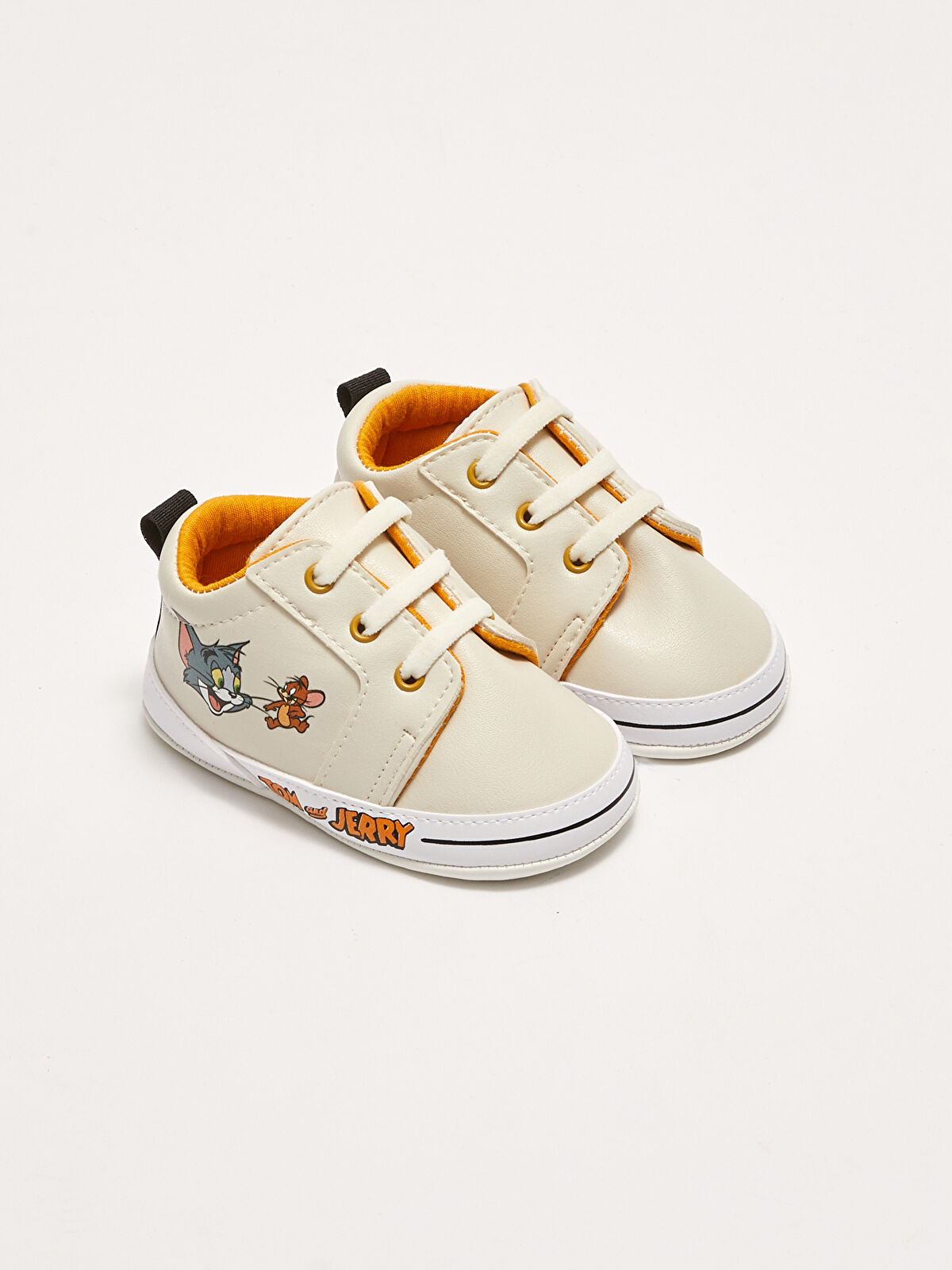 Tom&Jerry Lisanslı Pamuk Astarlı Erkek Bebek Yürüme Öncesi Ev Ayakkabısı Tom&Jerry Lisanslı Pamuk Astarlı Erkek Bebek Yürüme Öncesi Ev Ayakkabısı