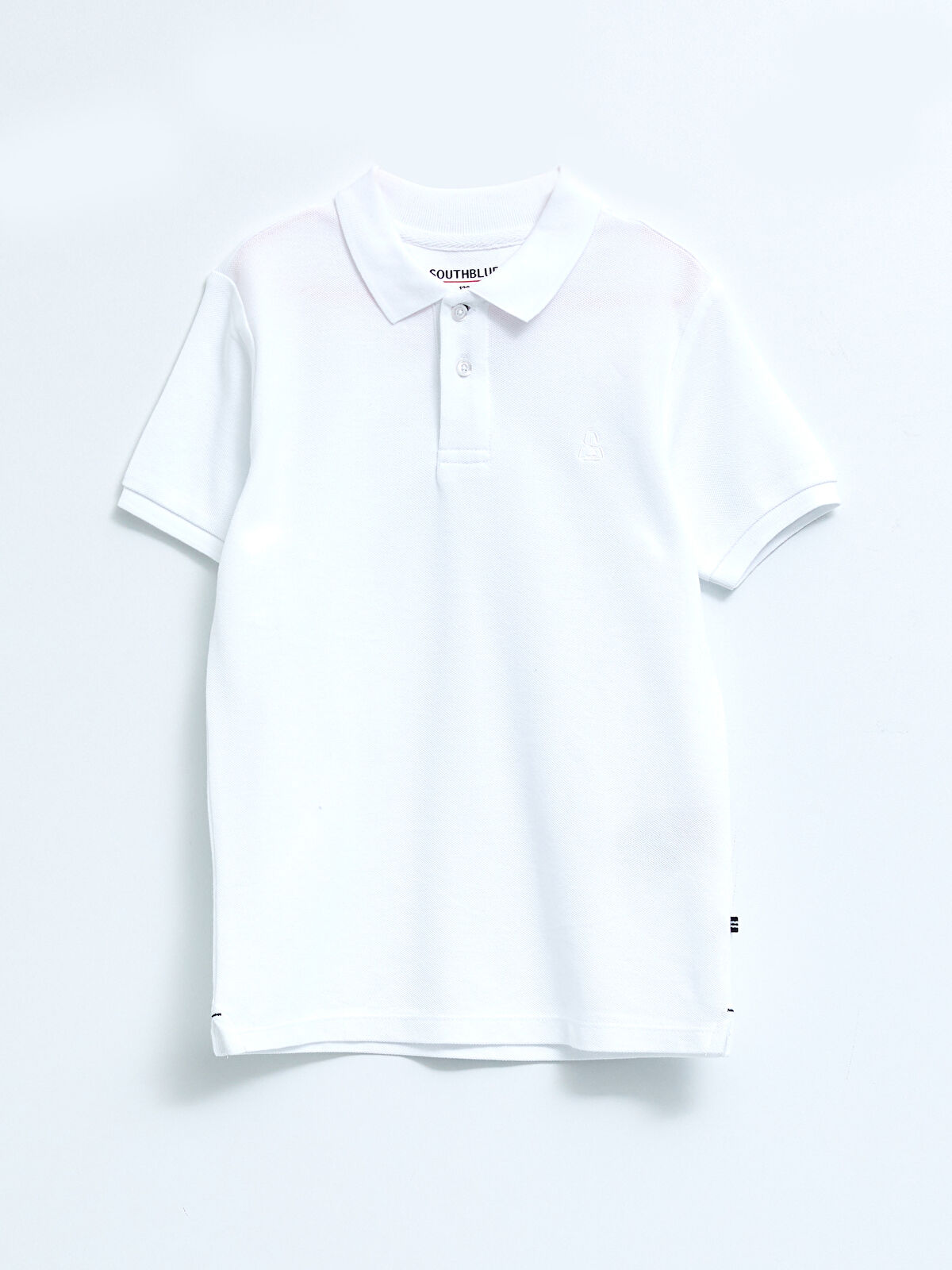 SOUTHBLUE Polo Yaka Nakış Detaylı Kısa Kollu Erkek Çocuk Tişört