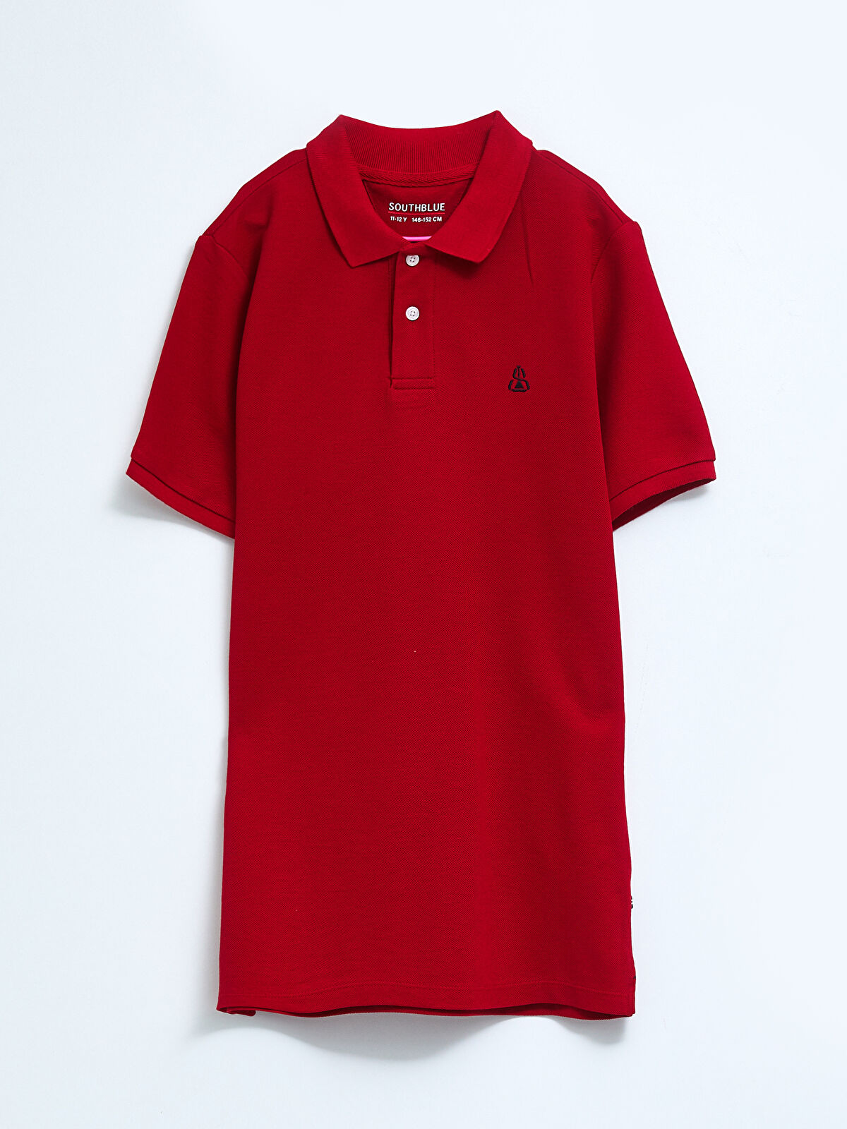 SOUTHBLUE Polo Yaka Nakış Detaylı Kısa Kollu Erkek Çocuk Tişört