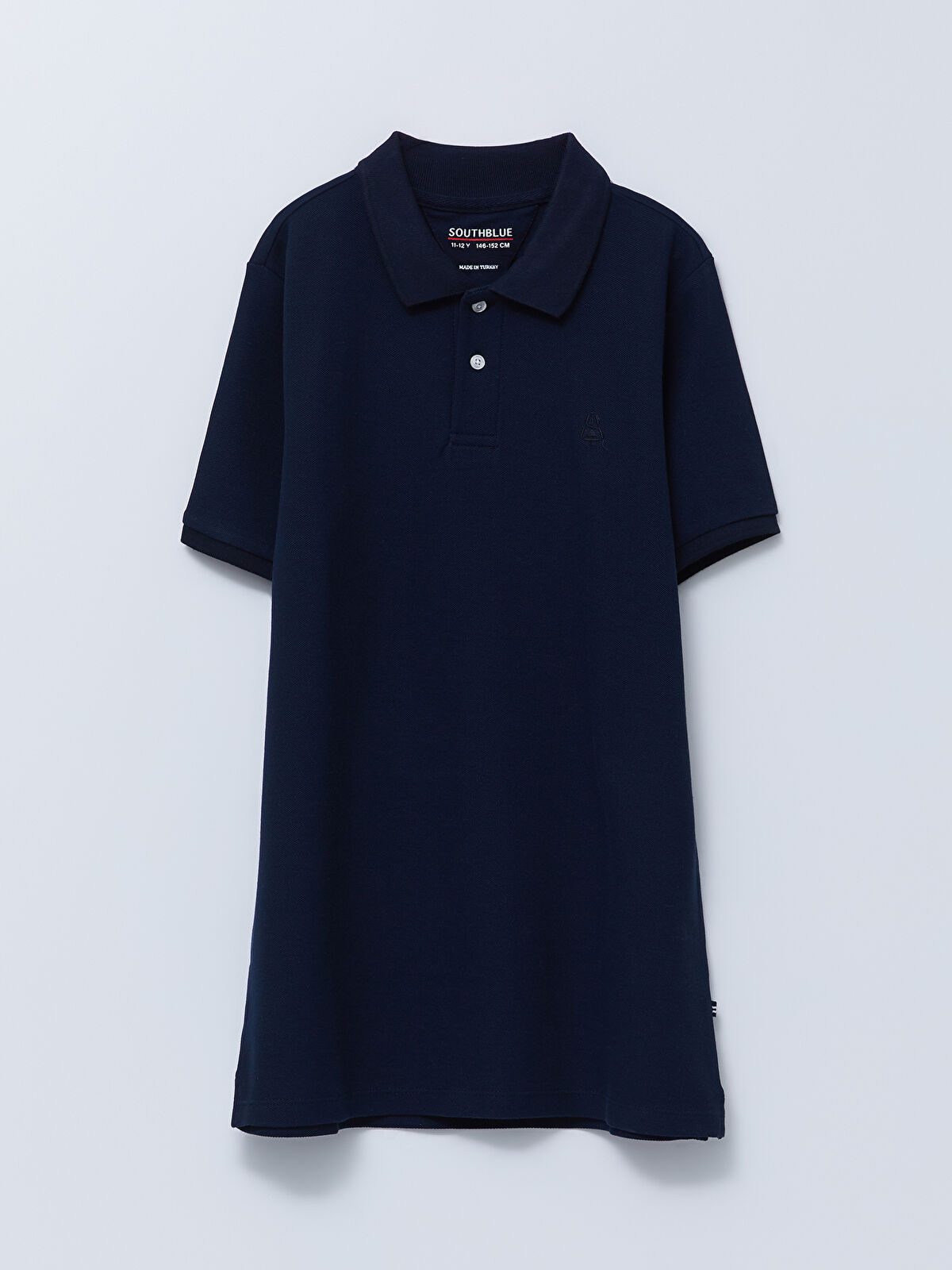 SOUTHBLUE Polo Yaka Nakış Detaylı Kısa Kollu Erkek Çocuk Tişört