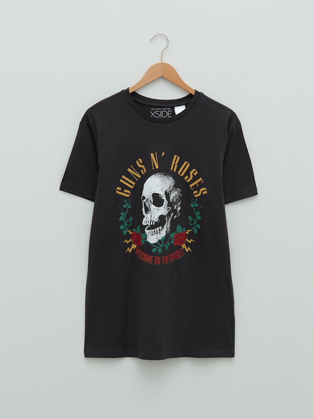 LCW CASUAL Bisiklet Yaka Kısa Kollu Guns N'Roses Baskılı Penye Erkek Tişört LCW CASUAL Bisiklet Yaka Kısa Kollu Guns N'Roses Baskılı Penye Erkek Tişört