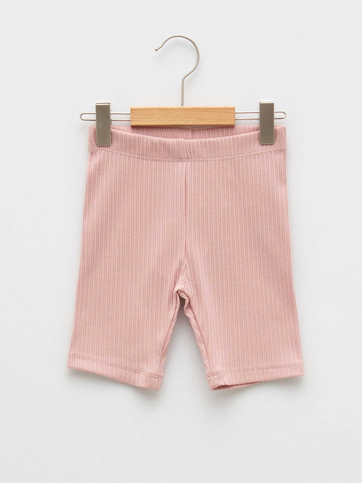 Beli Lastikli Basic Kısa Tayt