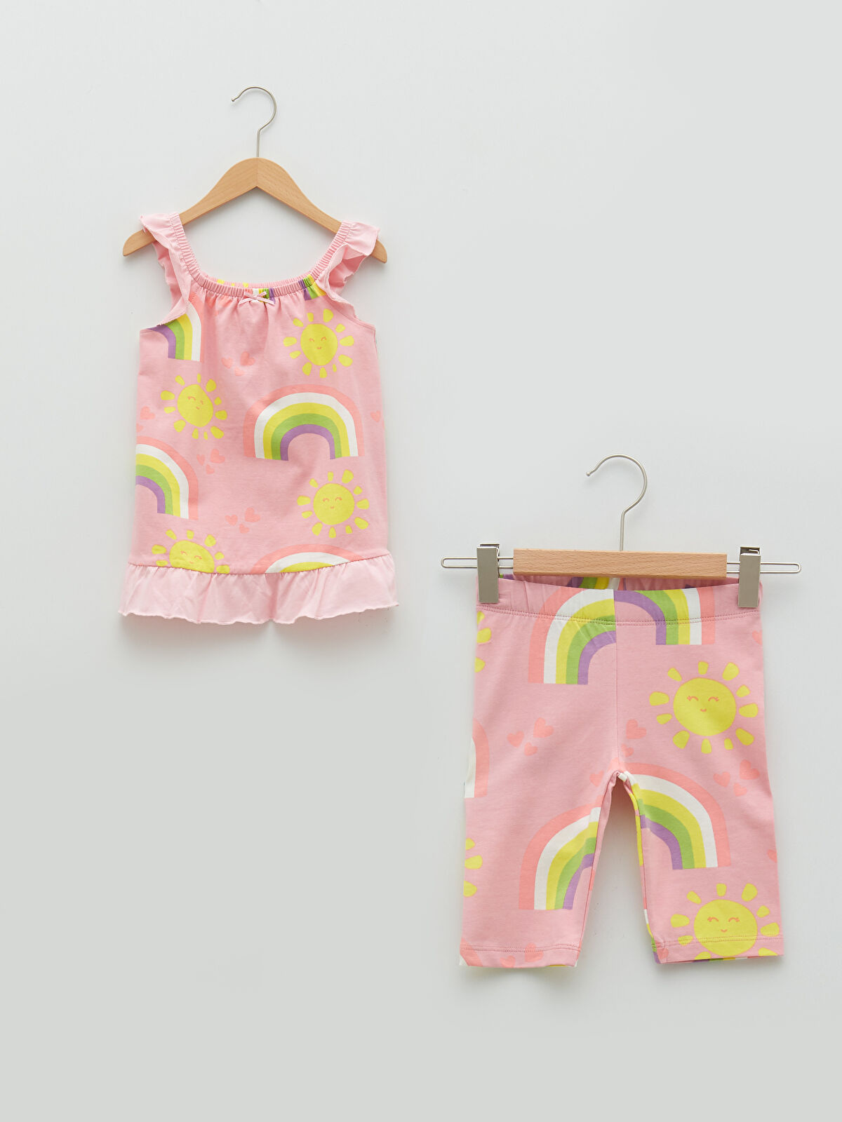 Organickid Organik Pamuklu Baskılı Pijama Takımı