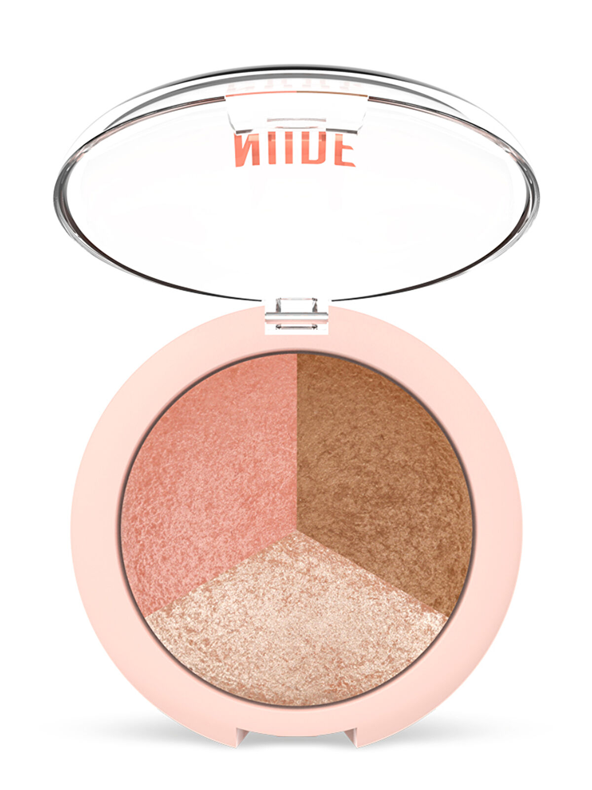 Golden Rose Pudra Nude Look Baked Trio Face Powder Golden Rose Pudra Nude Look Baked Trio Face Powder