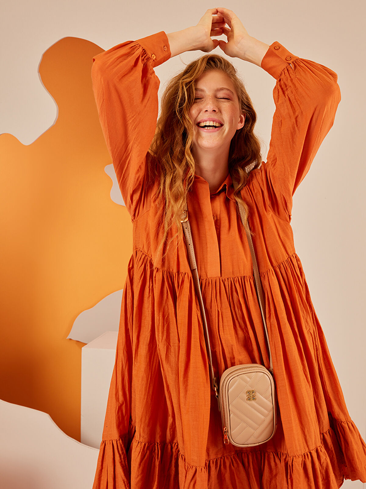 Pierre Cardin Desenli Kadın Çapraz Çanta