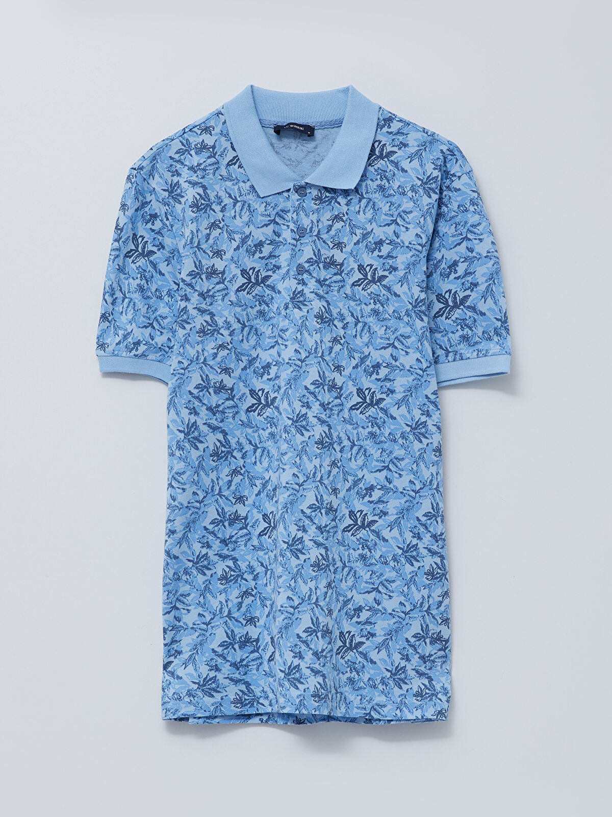 LCW CLASSIC Polo Yaka Kısa Kollu Desenli Erkek Tişört