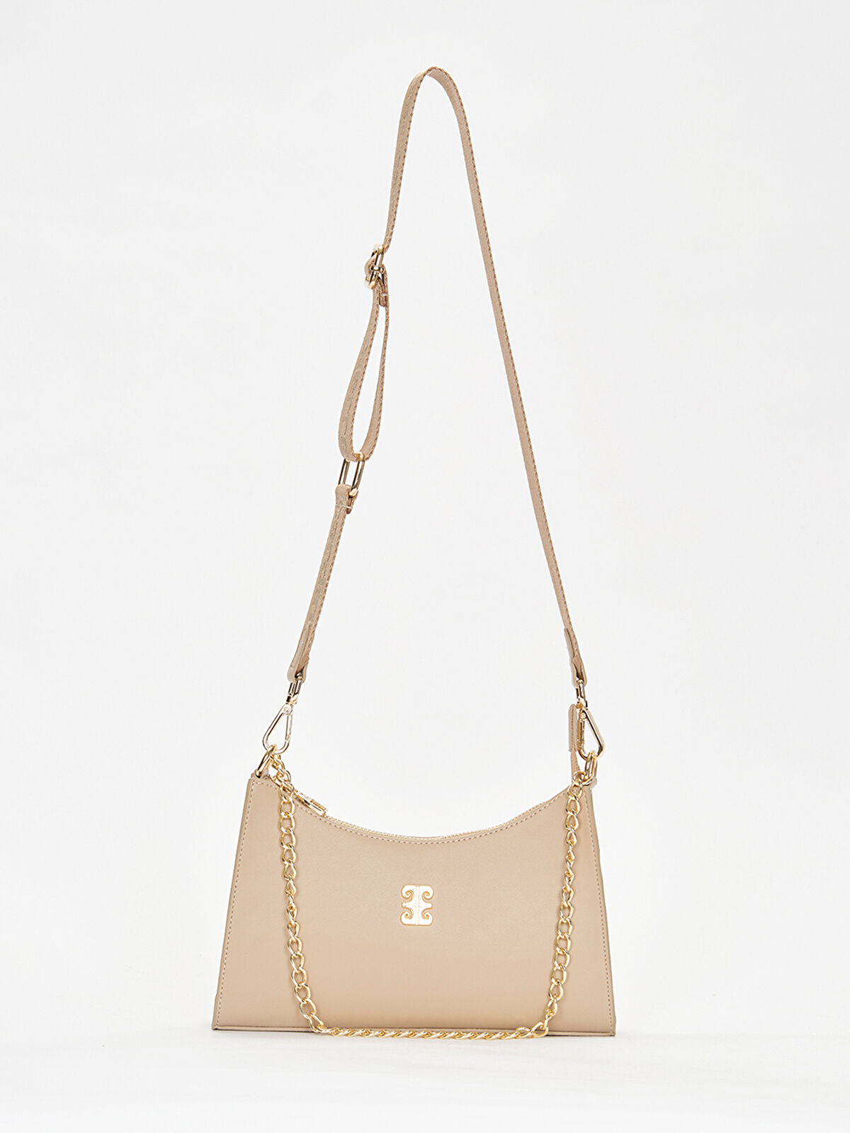 Pierre Cardin Deri Görünümlü Kadın Omuz Çantası