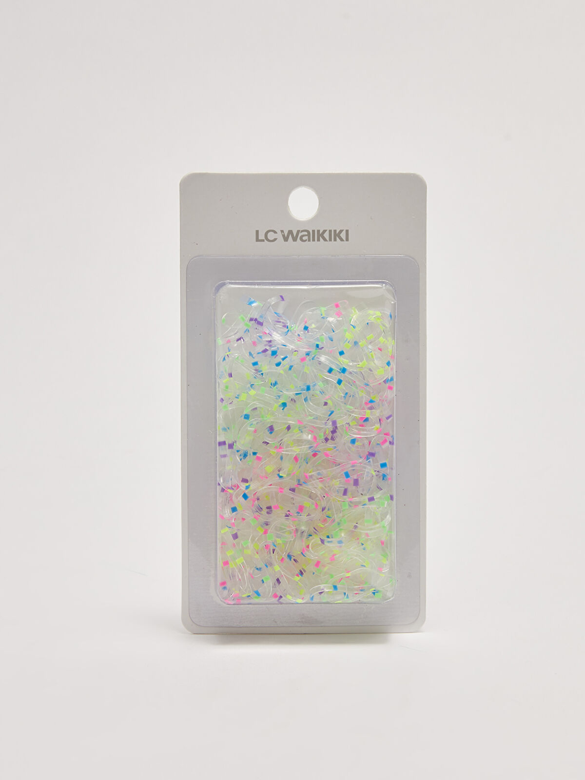 Şeffaf Baskılı Kız Çocuk Mini Lastikli Toka Seti