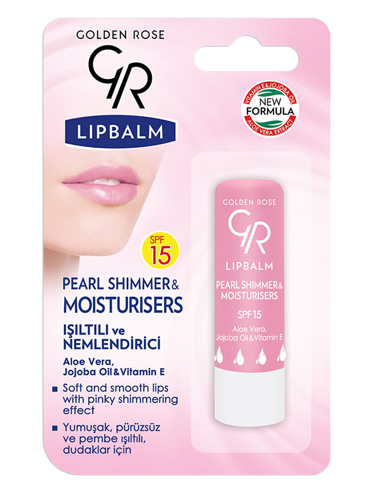 Golden Roseparlaklık Veren Nemlendirici Dudak Balsamı Spf 15 No:2 Golden Roseparlaklık Veren Nemlendirici Dudak Balsamı Spf 15 No:2