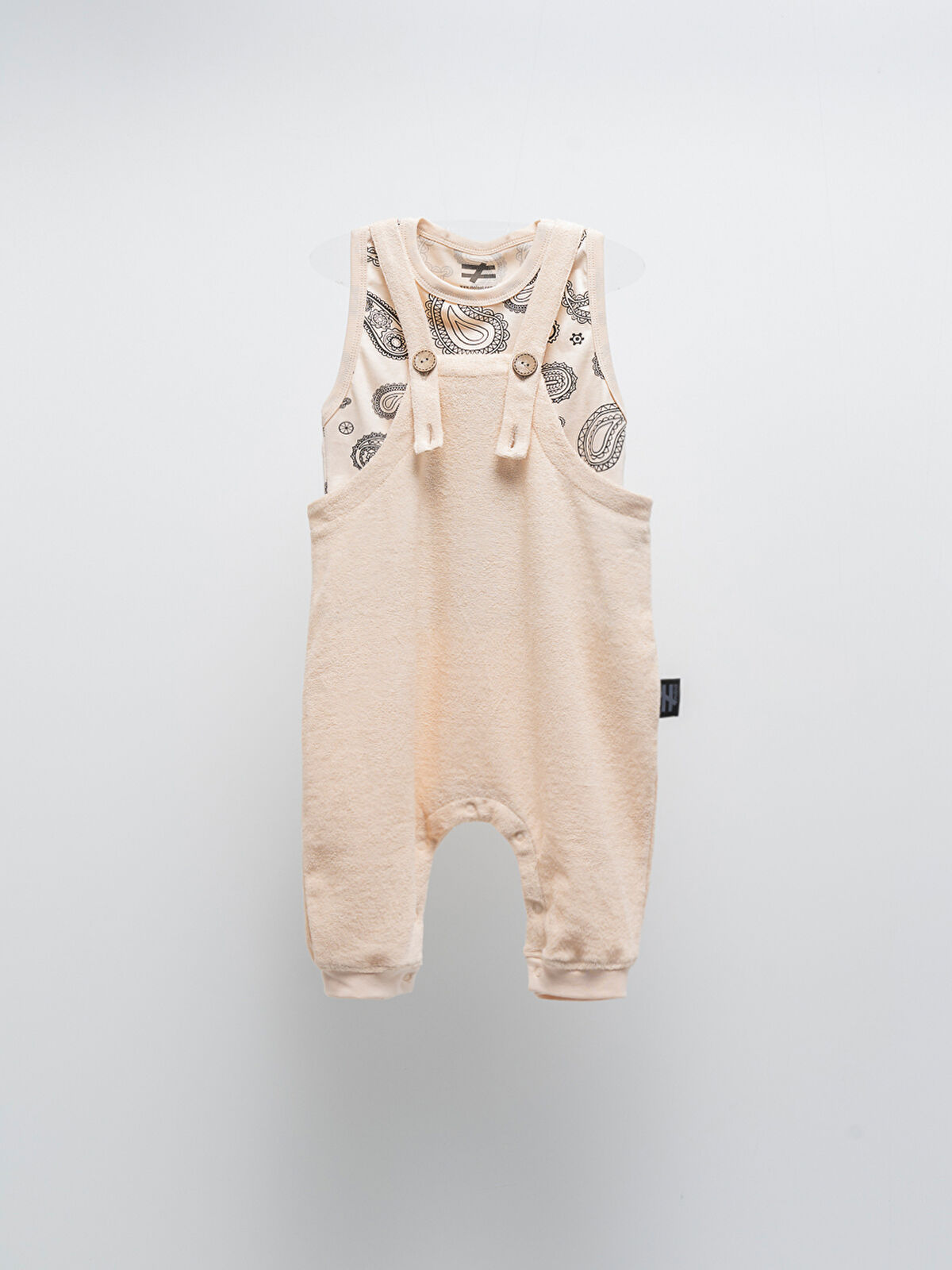 Moi Noi Basic Bebek Atlet ve Salopet 2'li Takım