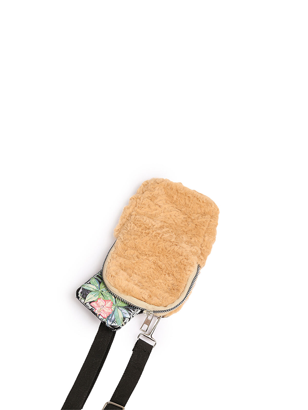 Stilgo Pelüş Kadın Telefon Çantası