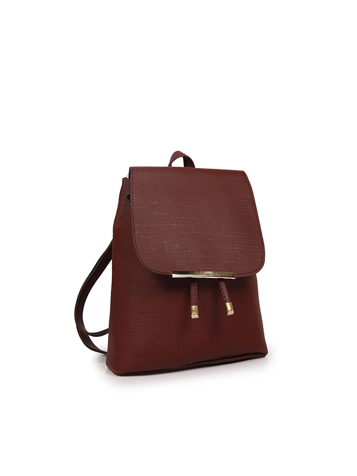 Stilgo Deri Görünümlü Kadın Sırt Çantası