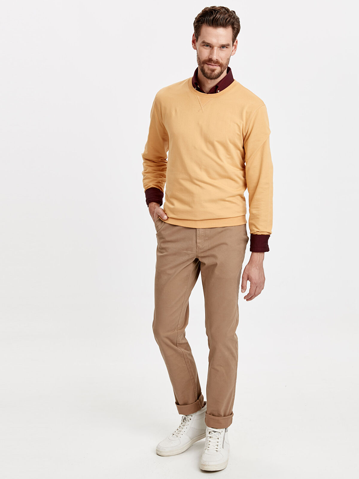 LCW CLASSIC Ekstra Slim Fit Erkek Chino Pantolon LCW CLASSIC Ekstra Slim Fit Erkek Chino Pantolon