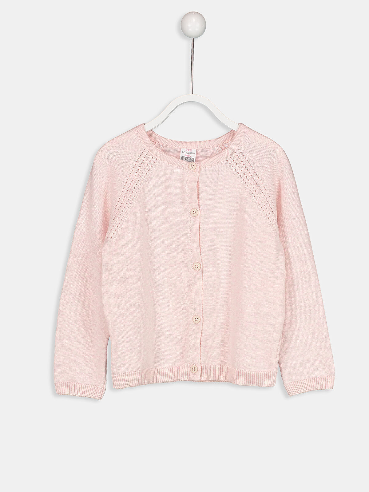 Kız Bebek İnce Triko Hırka Kız Bebek İnce Triko Hırka