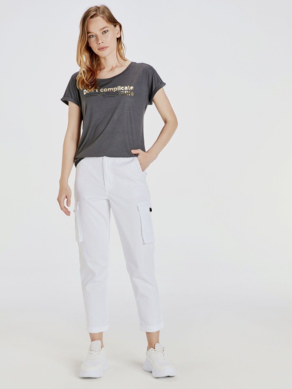 Bilek Boy Kargo Pantolon