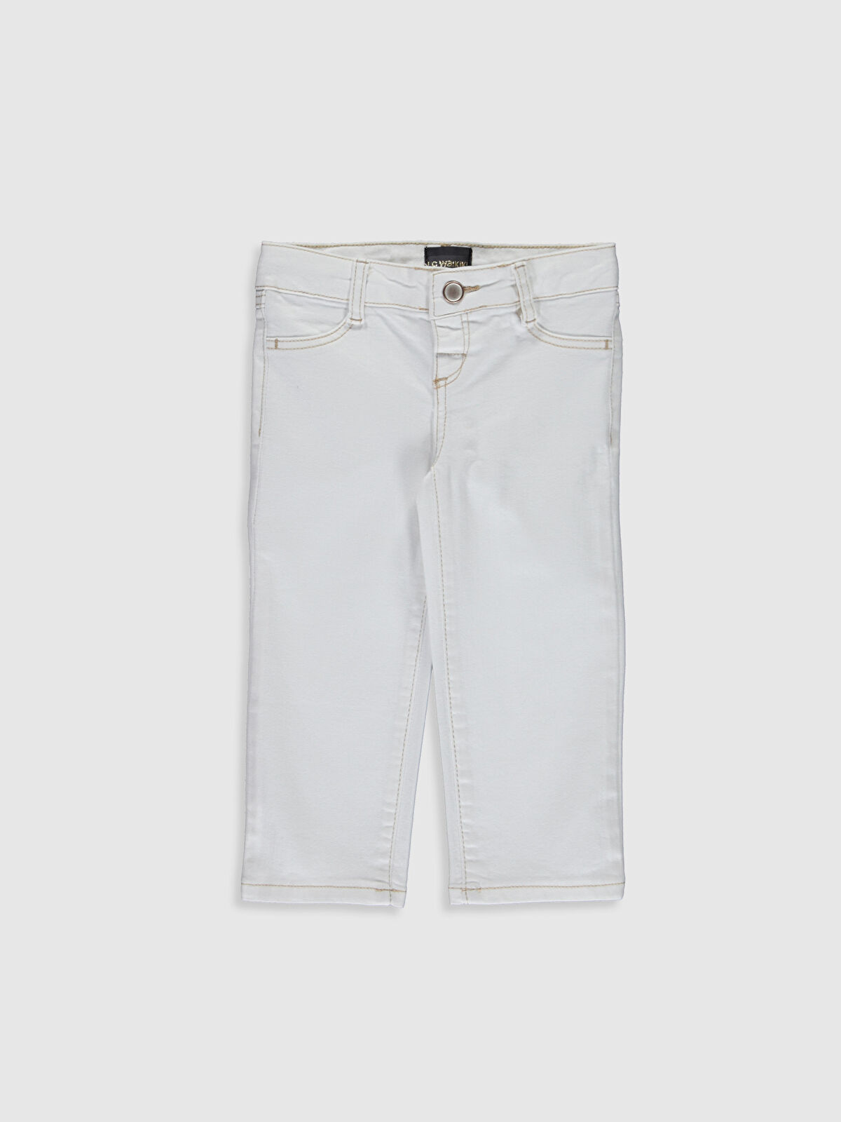 Pamuklu Basic Kız Çocuk Jean Pantolon