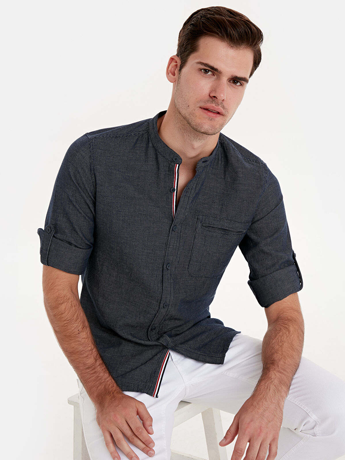 Ekstra Slim Fit Uzun Kollu Gömlek