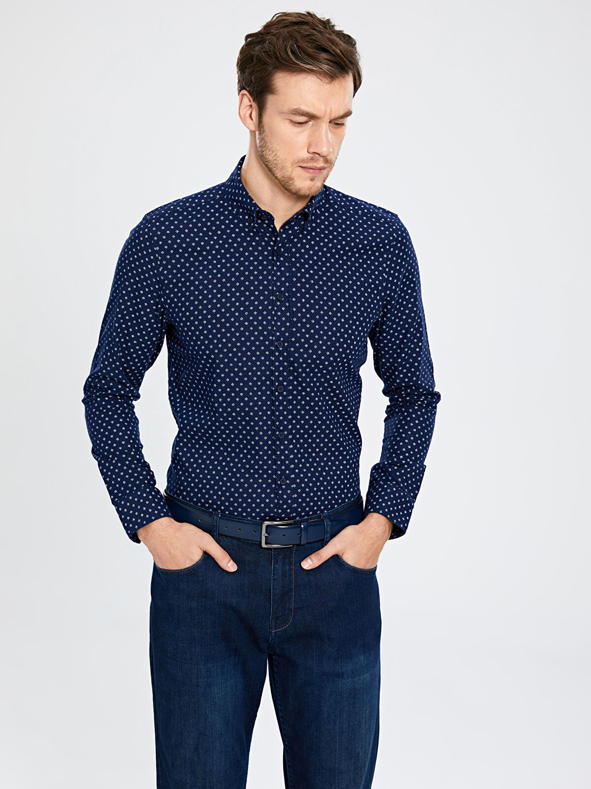 LCW CLASSIC Oxford Erkek Gömlek