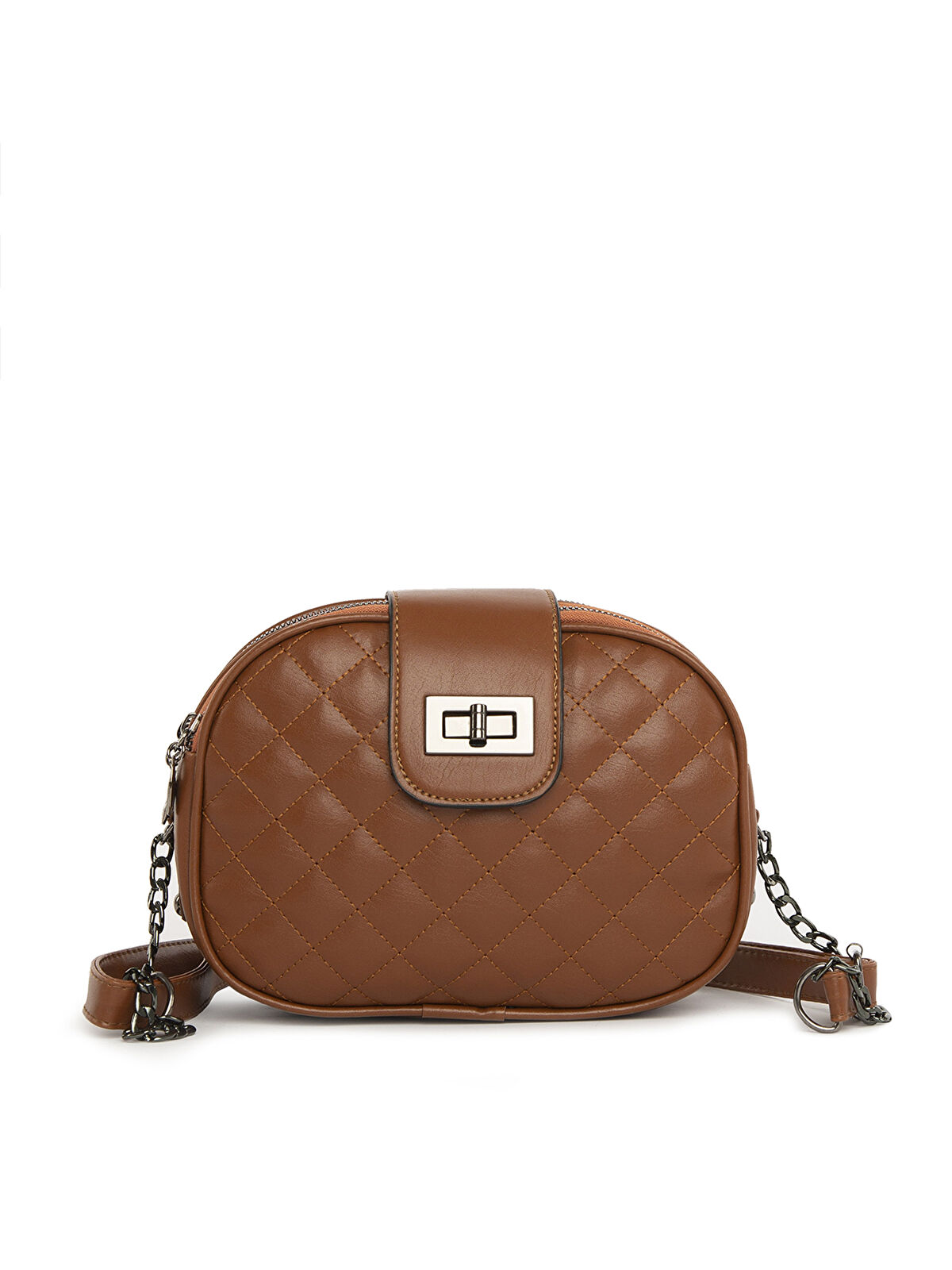 Bagmori Üç Fermuarlı Kilitli Çanta Bagmori Üç Fermuarlı Kilitli Çanta