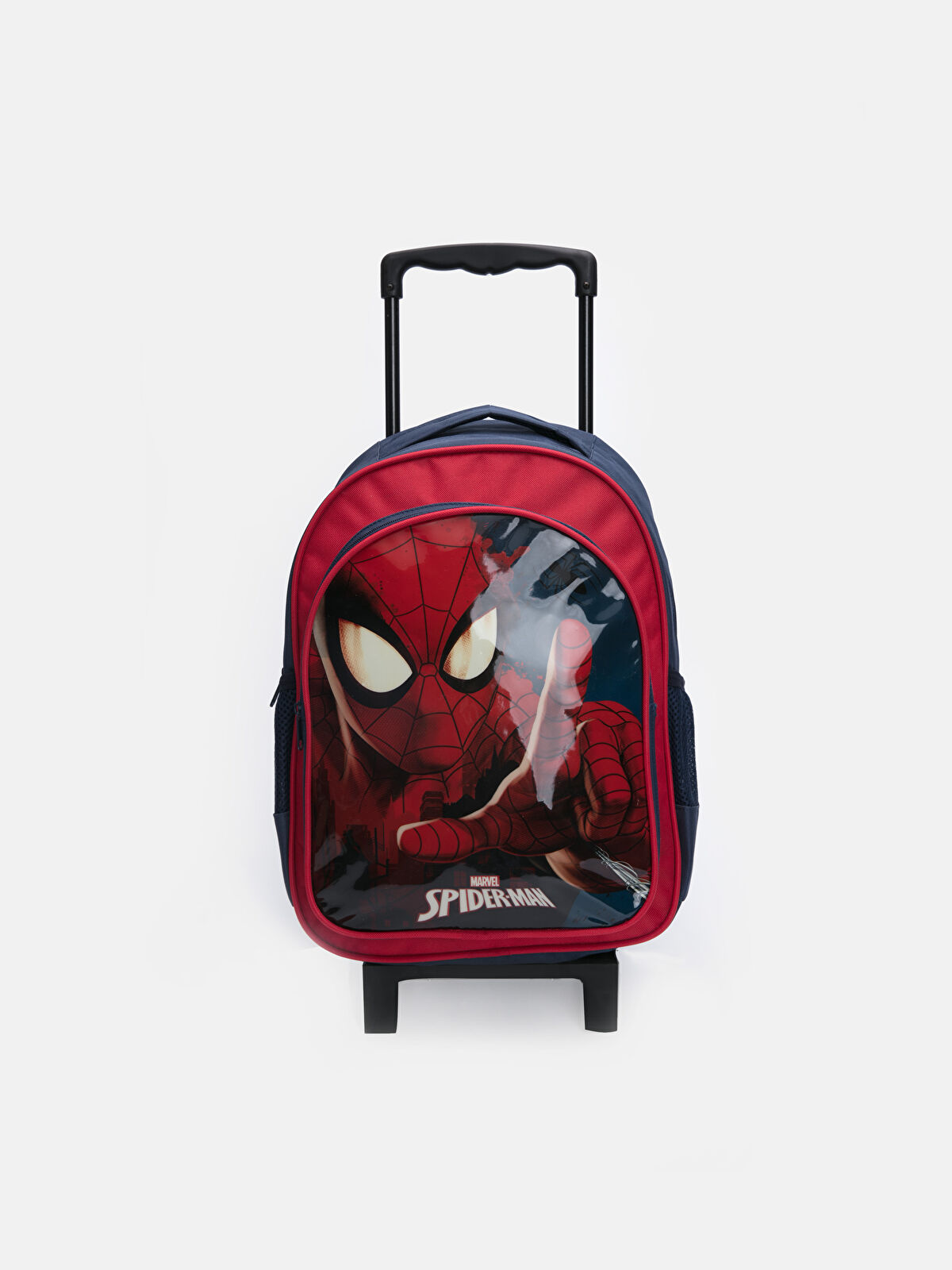 Erkek Çocuk Spiderman Baskılı Çekçekli Çanta