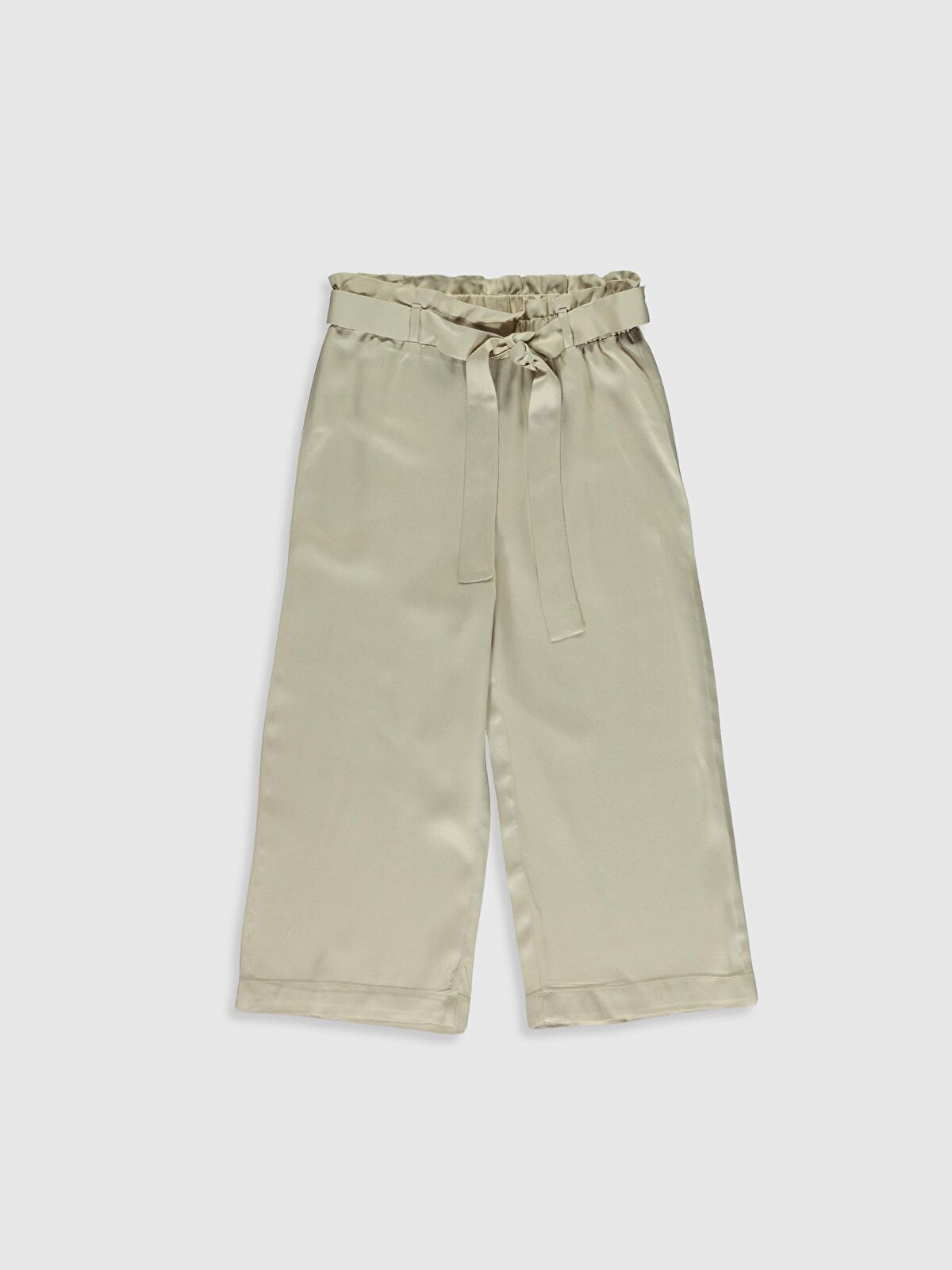 Standart Gabardin Kız Çocuk Pantolon