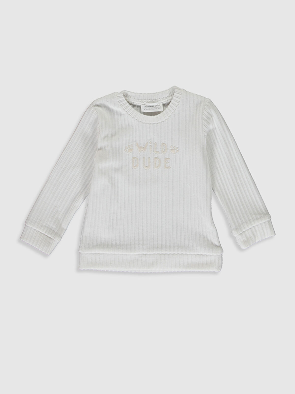 Erkek Bebek Kadife Sweatshirt