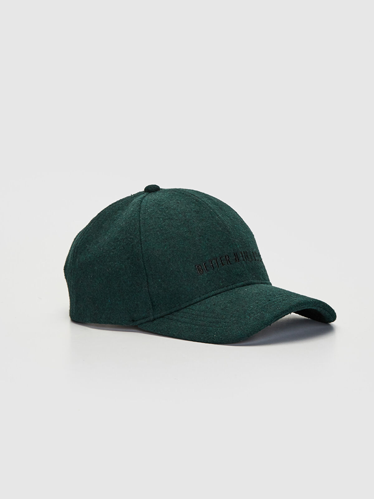 Yazı Nakışlı Kaşe Şapka