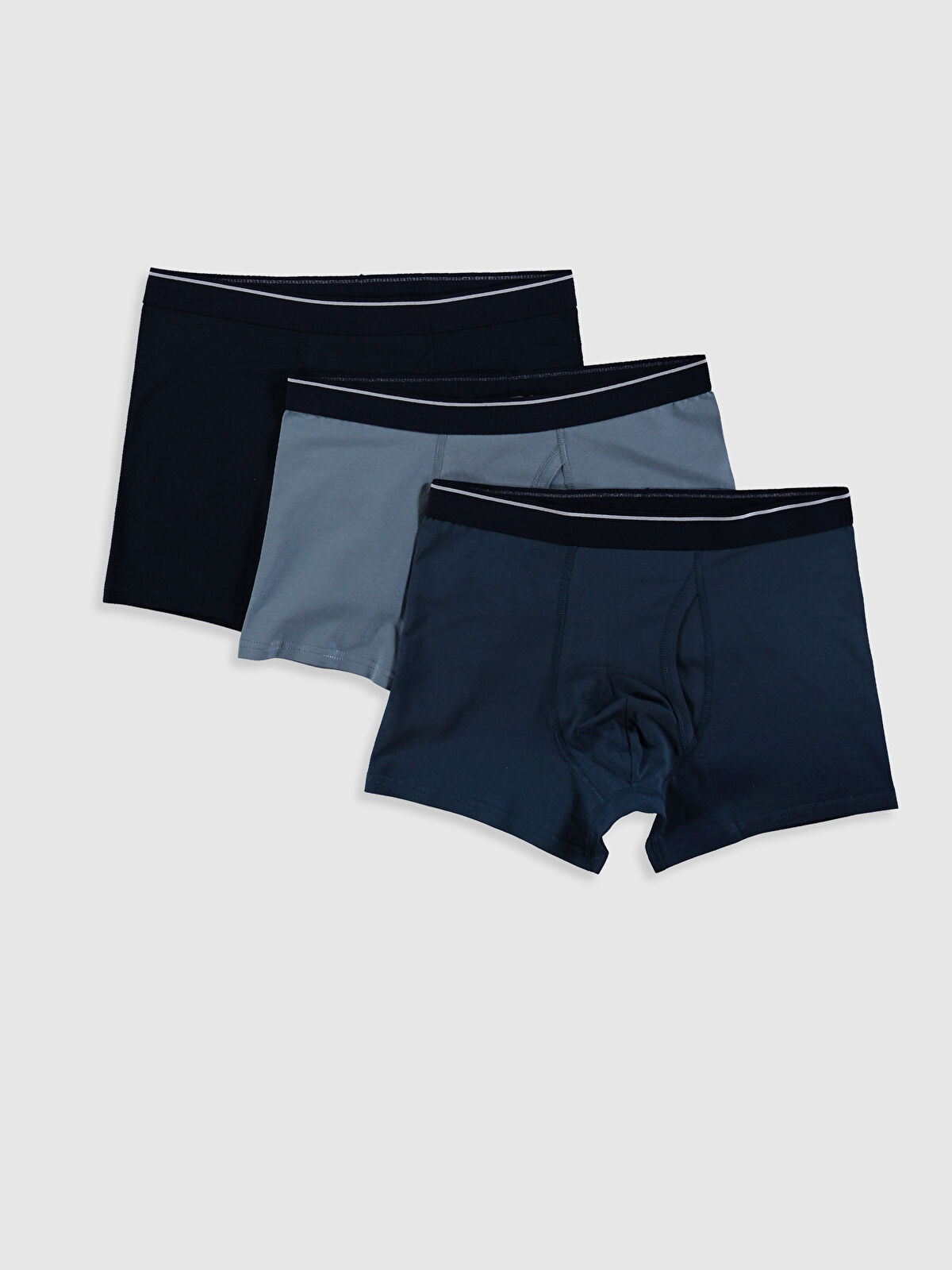 LCW DREAM Rahat Kalıp Esnek Kumaş Erkek Boxer 3'lü