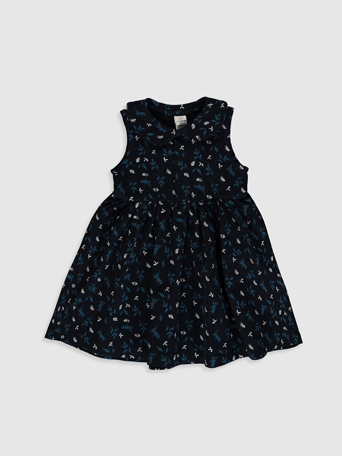 Kız Bebek Desenli Elbise  Aile Kombini