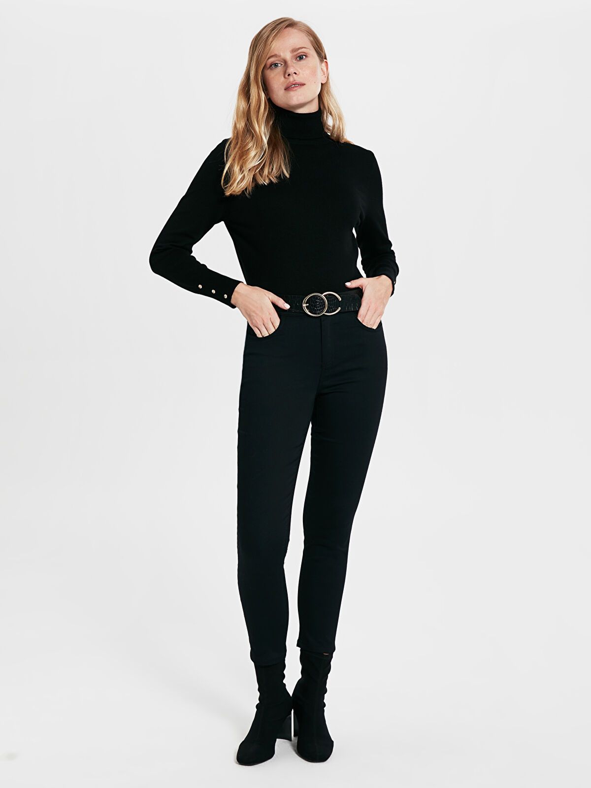 LCW BASIC Ekstra Dar Fit Kadın Pantolon LCW BASIC Ekstra Dar Fit Kadın Pantolon