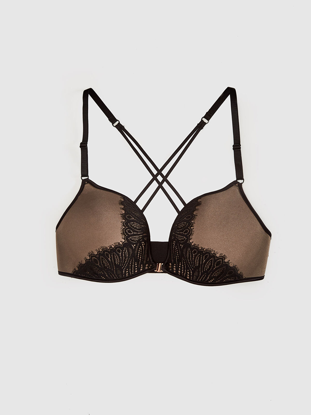 Sırt Detaylı Dantelli T-Shirt Sütyen