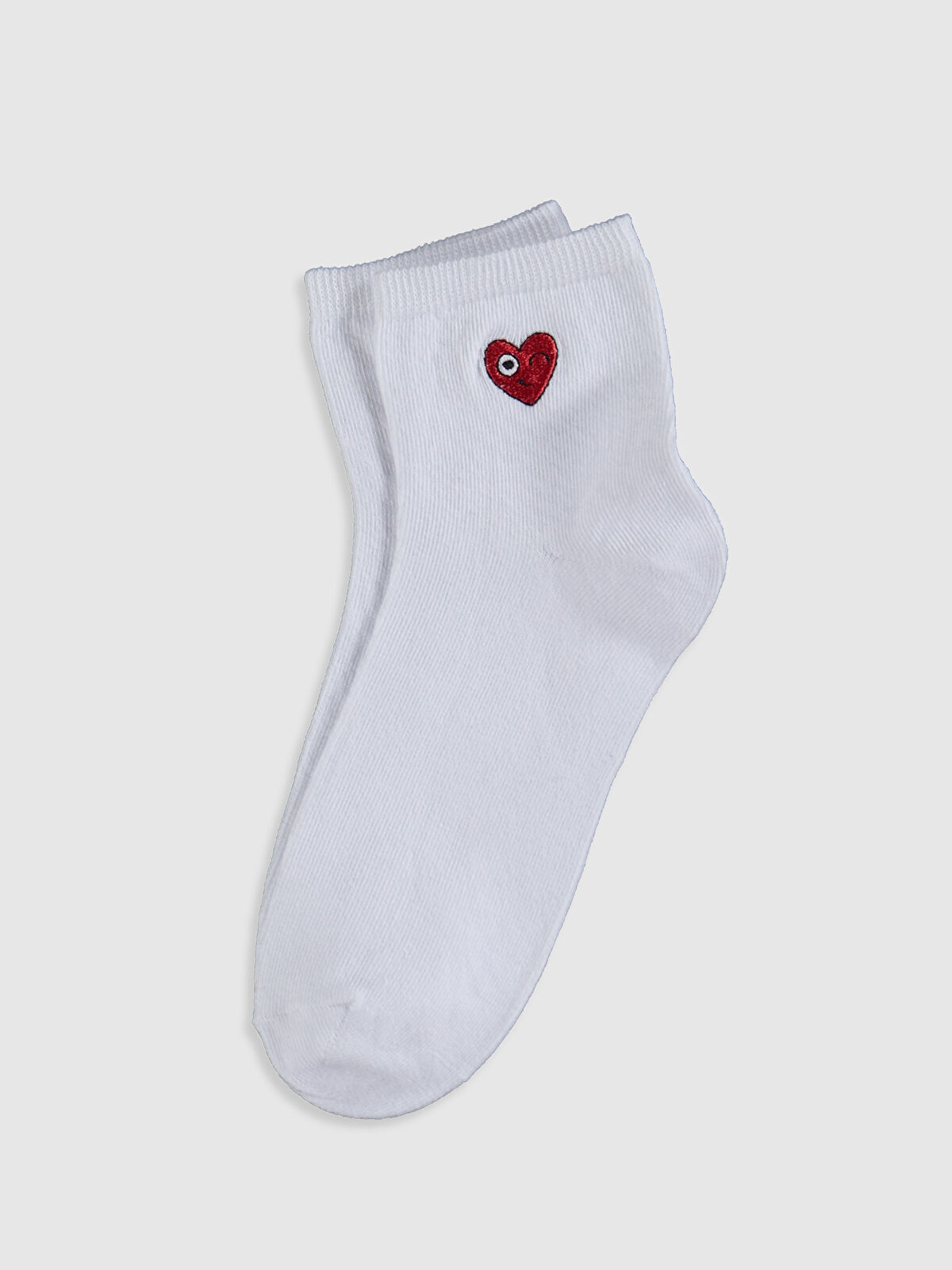 LCW DREAM Kadın İşlemeli Soket Çorap