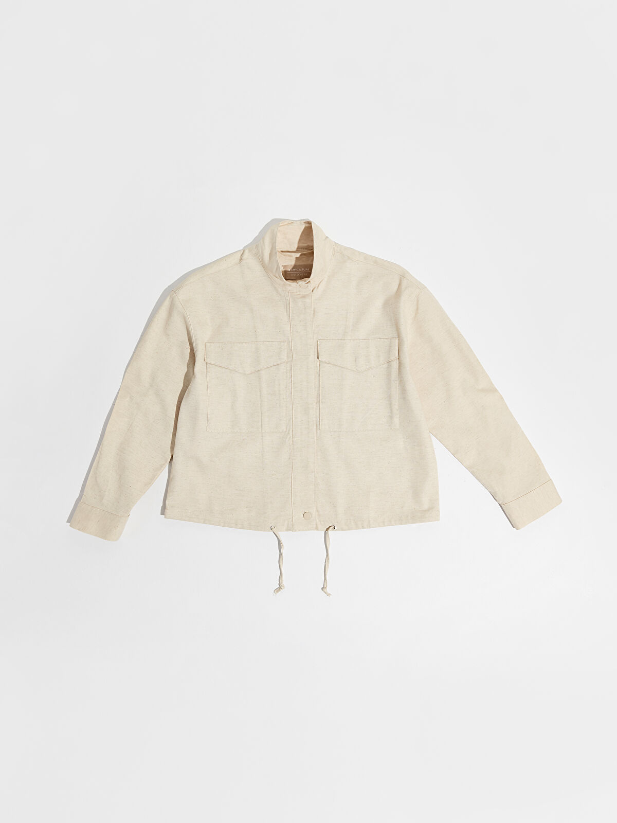 LCW CASUAL Hakim Yaka Uzun Kollu Kadın Mont